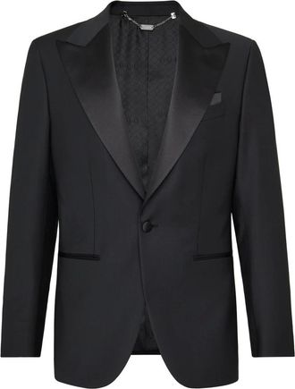 Billionaire Boys Club Homme, Vestes, Noir, Taille: 2XL Blazer Double B
