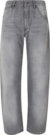 Darkpark Darkpark - Khris Barrel Leg Denim - Femme - Jeans - Gris - Taille: W27