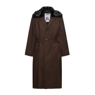 Burberry Coats - - Coats - Herren - Braun - M
