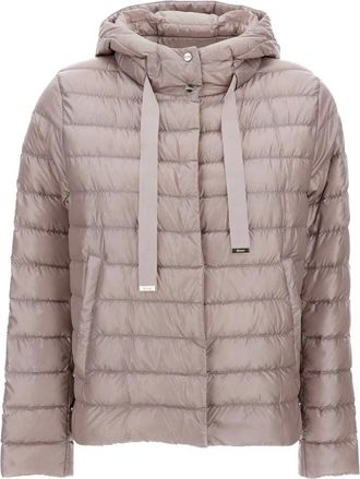 Herno Femme, Vestes, Rose, Taille: 36 FR Doudoune Matelass&eacute;e