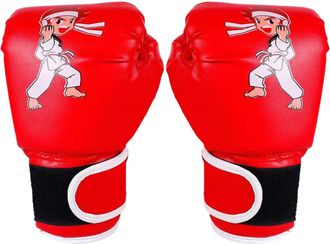 Generico Kids Boxing Gloves - Cartoon Style Sports Gloves, Youth Training Protective Gear, Soft Padded Design, Ergonomic Fit with Adjustable Wrist Closure | Sa