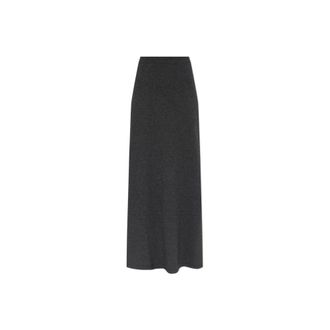 Balenciaga Wool Maxi Skirt - - Skirts - Damen - Grau - S