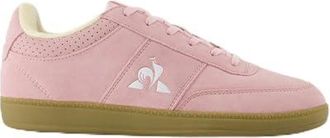 Le Coq Sportif Femme LCS Derby Suede Basket, Rose/Gum, 36 EU