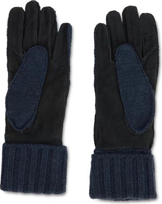 Moorer Guantowavesuede - Femme - Accessoires - Bleu - Taille: 7 IN