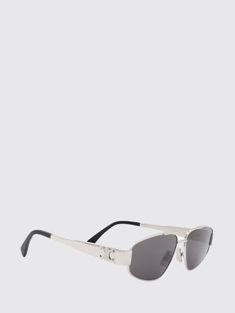 Celine Lunettes De Soleil Homme couleur Argent