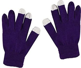 Generic Gants Hiver Homme - en laine tricot&eacute;s unisexes antid&eacute;rapants pour cyclisme extensibles et confortables sans doigts 2pi&egrave;ces