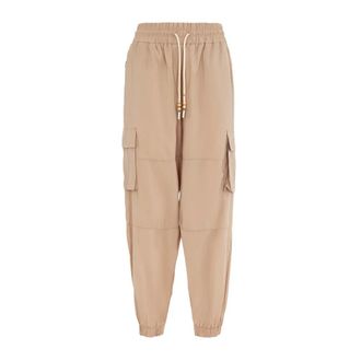 Suns Olga Hose f&uuml;r Frauen - - Trousers - Damen - Beige - M