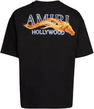 Amiri T-shirt imprim&eacute; manches courtes en coton