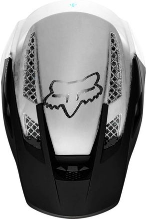 Fox Unisex-Erwachsene Visor Rampage PRO Carbon-Visier MT BLK, Matte Black, Large