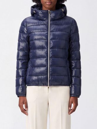 Herno Doudoune slim en nylon imperm&eacute;able avec capuche et zip m&eacute;tallique