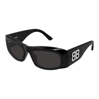 Balenciaga Rechteckige Sonnenbrille - - Accessories - unisex - Schwarzk - 60 MM