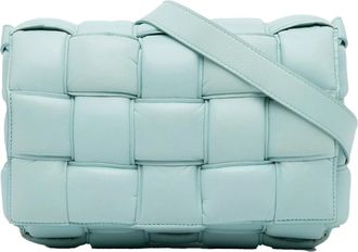 Bottega Veneta Hobo Bags - Nappa Intrecciato Padded Cassette Crossbody - Gr. unisize - in Blau - f&uuml;r Damen