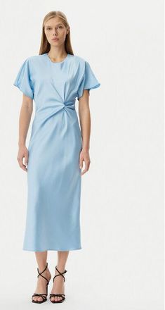 Rinascimento Rinascimento Coctailkleid CFC0122932003 Himmelblau Regular Fit