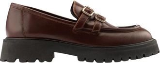 Maison Toufet Femme, Chaussures, Brun, Taille: 38 EU Mocassin Lila
