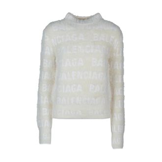 Balenciaga Damen, Strickwaren, Beige, SGr&ouml;&szlig;e