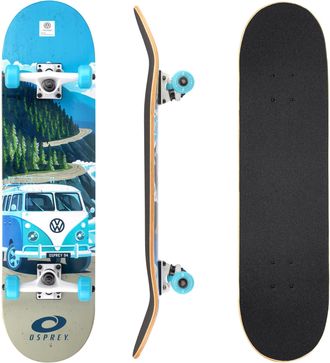 Osprey Volkswagen Absolute Anfänger Double Kick Trick Skateboard, 78,7 x 20,3 cm Ahorndeck