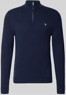 Review Slim Fit Strickpullover aus reine Baumwolle