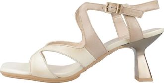 Hispanitas Femme, Chaussures, Beige, Taille: 39 EU Sandales Élégantes à Talons