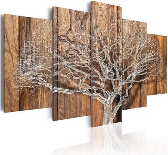 Paris Prix Paris Prix - Tableau Imprimé Chronicle des Arbres 100 x 200 cm