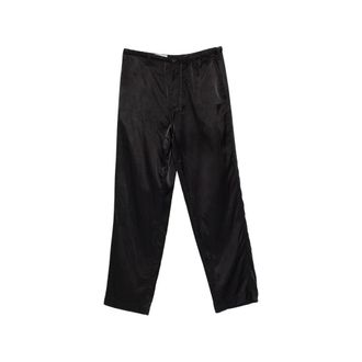 Dries Van Noten Homme, Pantalons, Noir, Taille: M Straight Pantalons