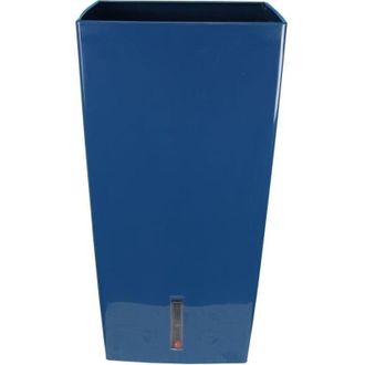 Riviera & Bar Riviera Eva New Haut Bac &agrave; Fleurs Carr&eacute; Bleu 59 litres