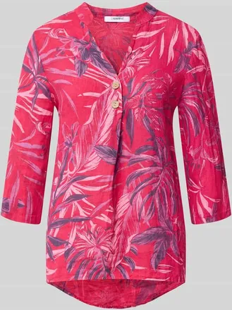 Zabaione Leinenbluse aus reinem Leinen Modell Rikee