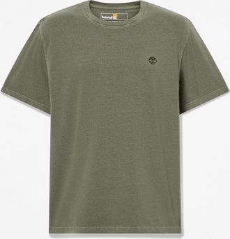 Timberland St&uuml;ckgef&auml;rbtes Dunstan River T-Shirt f&uuml;r Herren in Gr&uuml;n, Herren, Gr&uuml;n, Gr&ouml;&szlig;e