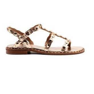 Ash Ash, Femme, Chaussures, Jaune, Taille: 39 EU Sandale Plate