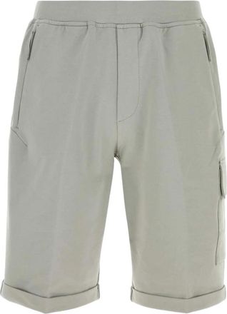 C.P. Company C.p. Company, Homme, Shorts, Gris, Taille: S Shorts Bermuda en Coton Stretch