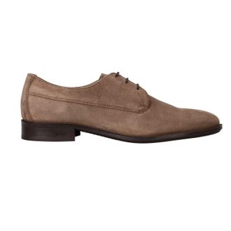 HUGO BOSS Colby Schn&uuml;rschuhe f&uuml;r Herren, Leder (Mittelbeige)