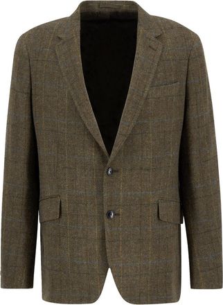 Barbour Sakko aus Moon-Tweed mit Glencheck-Muster, Regular Fit in
