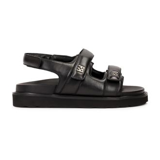 Kazar Schwarze flache Sandalen mit Klettverschl&uuml;ssen - - Shoes - Damen - Schwarzk - 36 EU