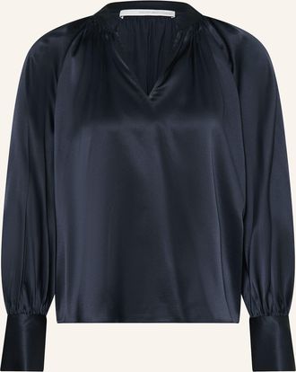 Herzen'sangelegenheit Herzens Angelegenheit Blusenshirt Aus Satin blau