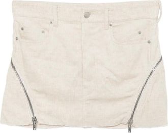 Rick Owens minijupe Bolan Banana - Tons neutres