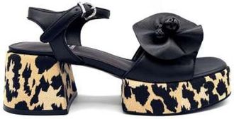 Jeannot Femme, Chaussures, Noir, Taille: 38 EU Sandalo