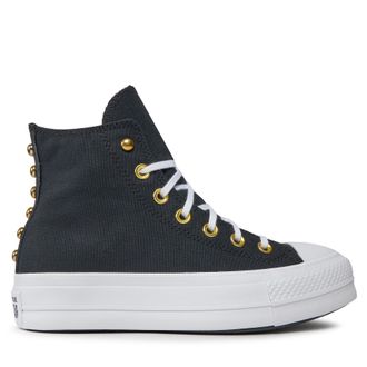 Converse Sneakers aus Stoff Converse Chuck Taylor All Star Lift Platform Star Studded A05453C Schwarz