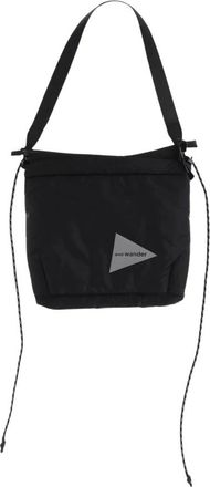 And Wander Logo Schultertasche - - Bags - Herren - Schwarzk - ONE SIZE