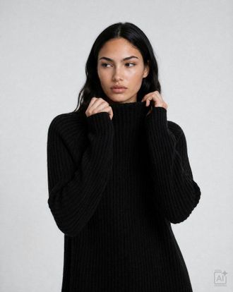 Smith & Soul Wollpullover mit Stehkragen