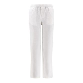Aspesi Homme, Pantalons, Blanc, Taille: XL Linen Pantalons