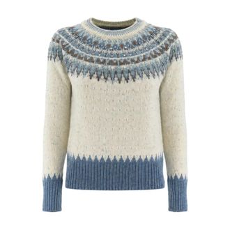 Ermanno Scervino Rundhals-Pullover - - Knitwear - Damen - Beige - S