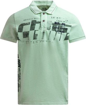 Camp David Poloshirt aus Baumwolle