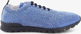 Kiton Ciro Paone Knitted fabric sneakers with embroidered logo - KITON CIRO PAONE - gender_Man