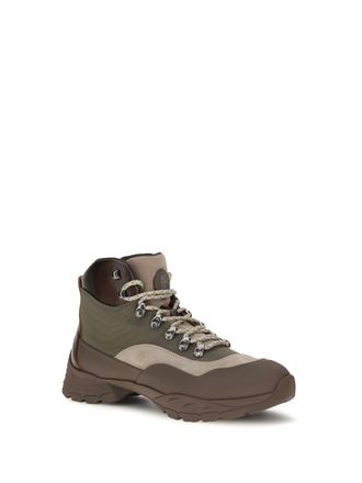 Brunello Cucinelli Hiking-Inspired Lace-Up Boot - Brown