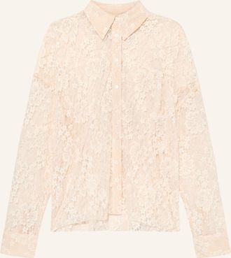 Darling Harbour Darling Harbour Hemdbluse Aus Spitze beige