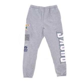 Mitchell & Ness Team Origins Fleece Pant - - Trousers - Herren - Grau - XL