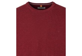 Redmond Rundhalspullover Redmond Pullover &Uuml;bergr&ouml;&szlig;en bordeaux melange