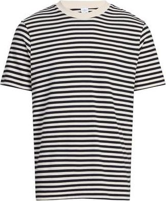 Au Printemps Paris T-shirt &agrave; rayures en coton