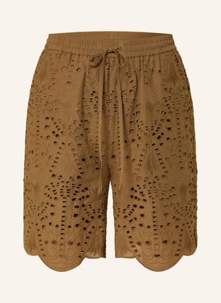 Darling Harbour Darling Harbour Shorts Mit Lochspitze gruen