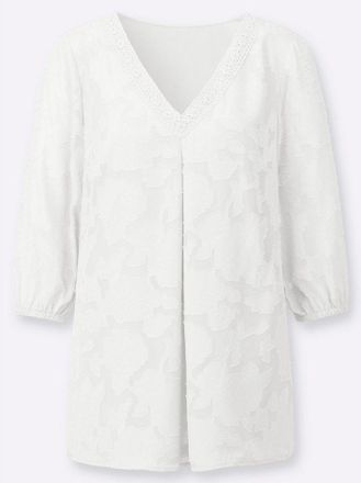 Witt Klassische Bluse Longbluse 3/4-Arm