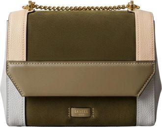 Lancel Femme, Sacs, Vert, Taille: ONE Size Sac Rabat Ninon Color Block